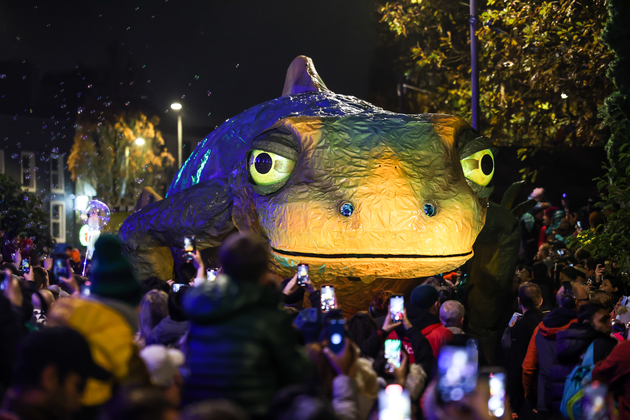 Macnas presents Alf, the Giant Newt in Dublin as part of Science Week ...